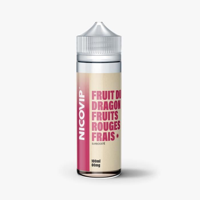 E-liquide Nicovip Fruit du dragon fruits rouges frais 100ml - 0mg ...