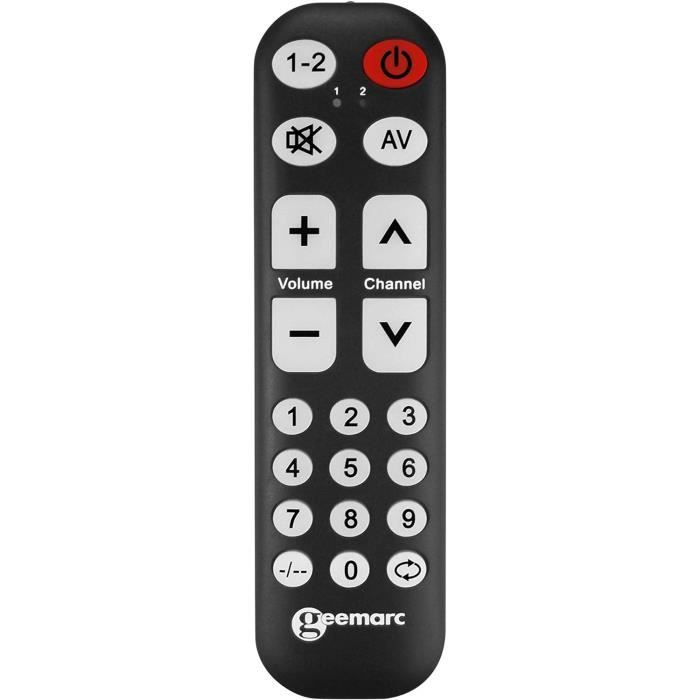 Nornward Tv10 - Télécommande Universelle Facile D‘Utilisation Avec 19 ...