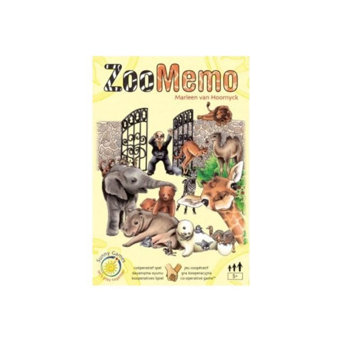 Jeu de mémoire coopératif - SUNNY GAMES - ZooMemo - Cdiscount Jeux - Jouets