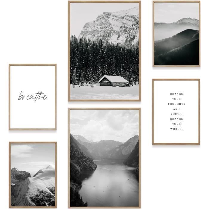 ® Ensemble De Posters De Qualité Supérieure, Tableaux Muraux Modernes ...