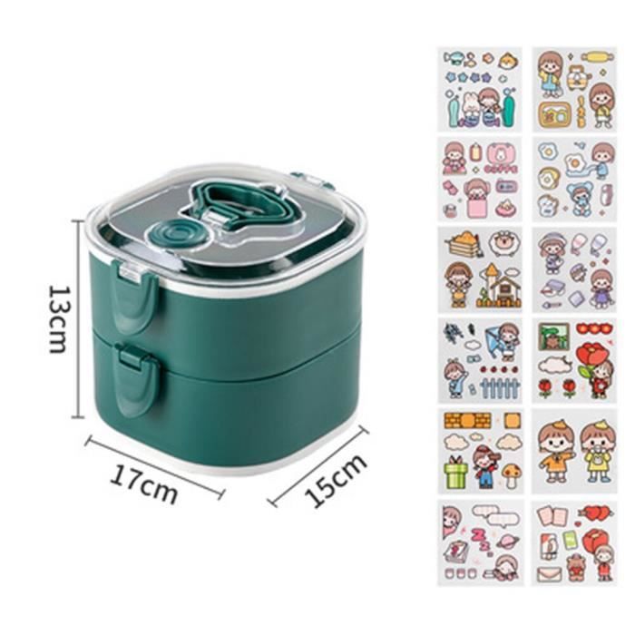 LUNCH BOX,Emerald F--Boîte à déjeuner à isolation thermique multicouche ...