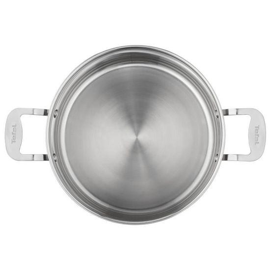 Tefal H8614614 Pro INOX, Faitout INOX, 24 cm Tous Feux Dont Induction - Cdiscount Maison