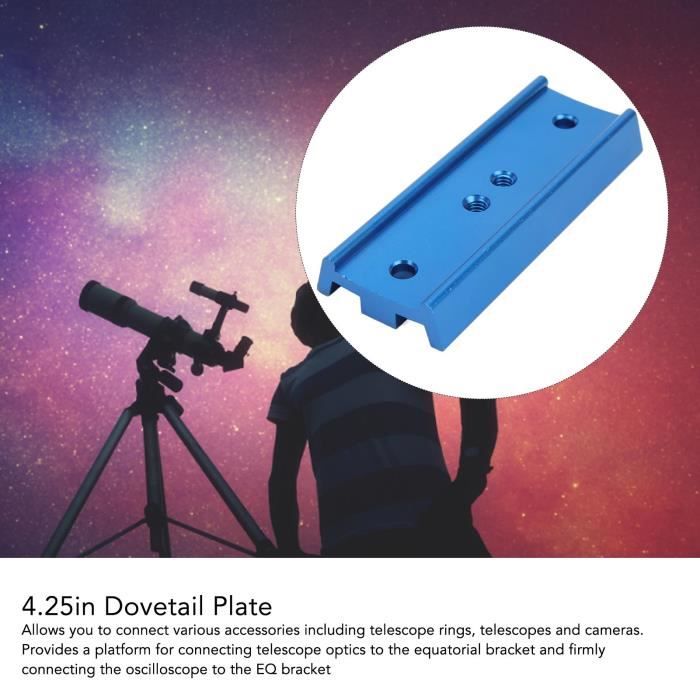 Cikonielf Plaque à queue d'aronde Plaque en Queue d'aronde de 108 Mm ...