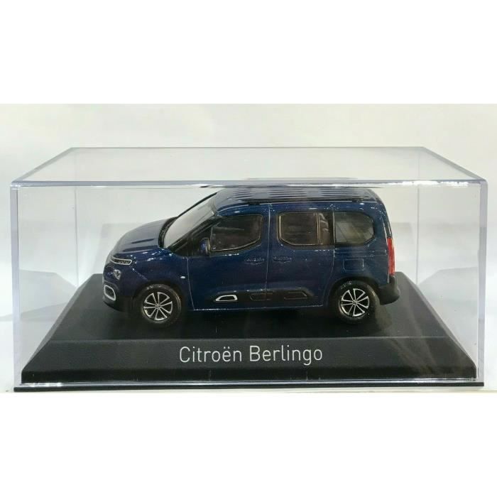 Voiture miniature - CITROEN BERLINGO III 2020 - NOREV - Bleu foncé ...