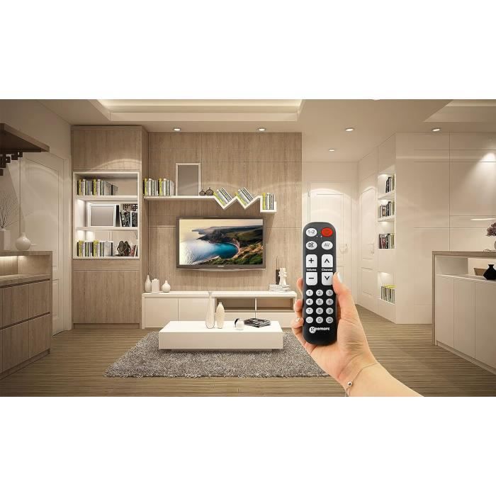 Nornward Tv10 - Télécommande Universelle Facile D‘Utilisation Avec 19 ...