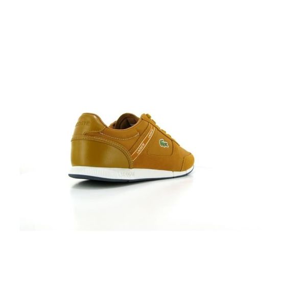 Baskets Lacoste Menerva Sport 318 1 CAM 736CAM0054DT5 Marron Cdiscount Chaussures