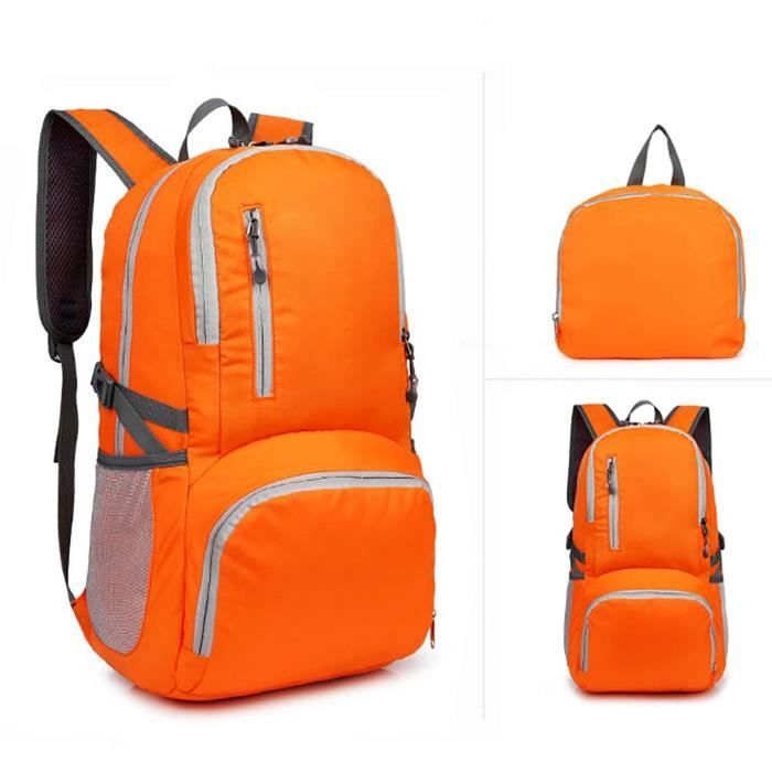 Sac De Voyage ZO4P8 Lightweigh Packable Sac à dos, Eau Voyage tactique ...