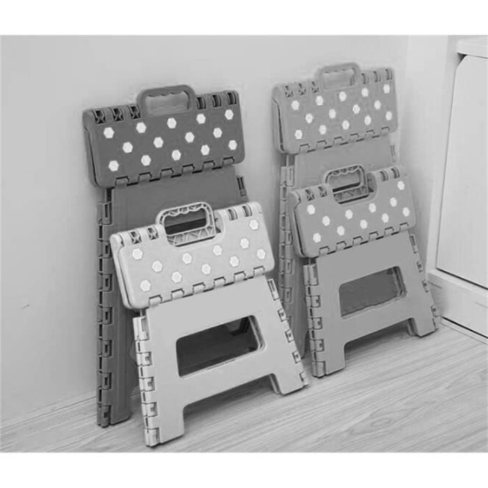Tabourets Tabouret En Plastique Pliant En Une Étape | Repose-Pieds ...