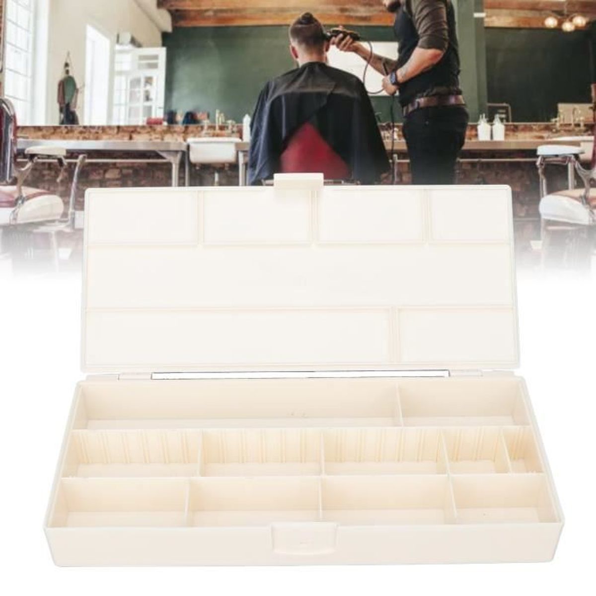 Drfeify boîte de rangement pour salon de coiffure Petits articles ...