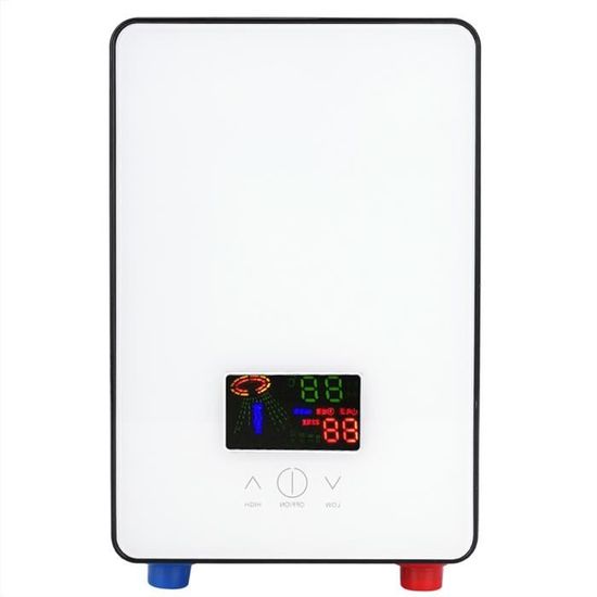Fdit chauffe-eau sans réservoir Chauffe-eau électrique instantané sans réservoir 220V 6500W pour ...