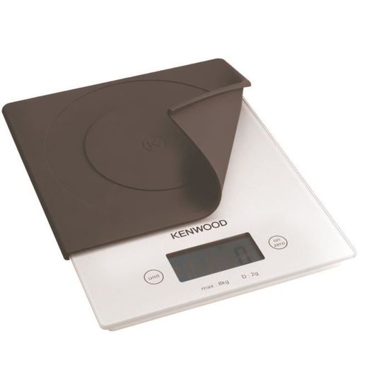 Balance de cuisine - KENWOOD - AT850B - Pèse de 2 g à 8 kg - Plateau en ...