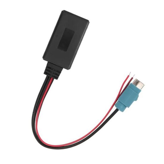 Qiilu Câble Bluetooth AUX-IN Remplacement de l'adaptateur audio sans ...