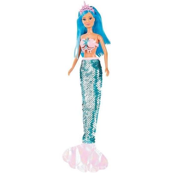 SHOT CASE - Simba - Steffi Love Sirene Sequins - Poupée Mannequin 29cm ...