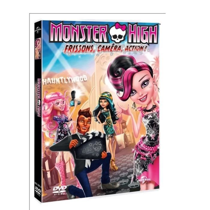 DVD Monster high - Frisson, Caméra, Action ! - Cdiscount DVD