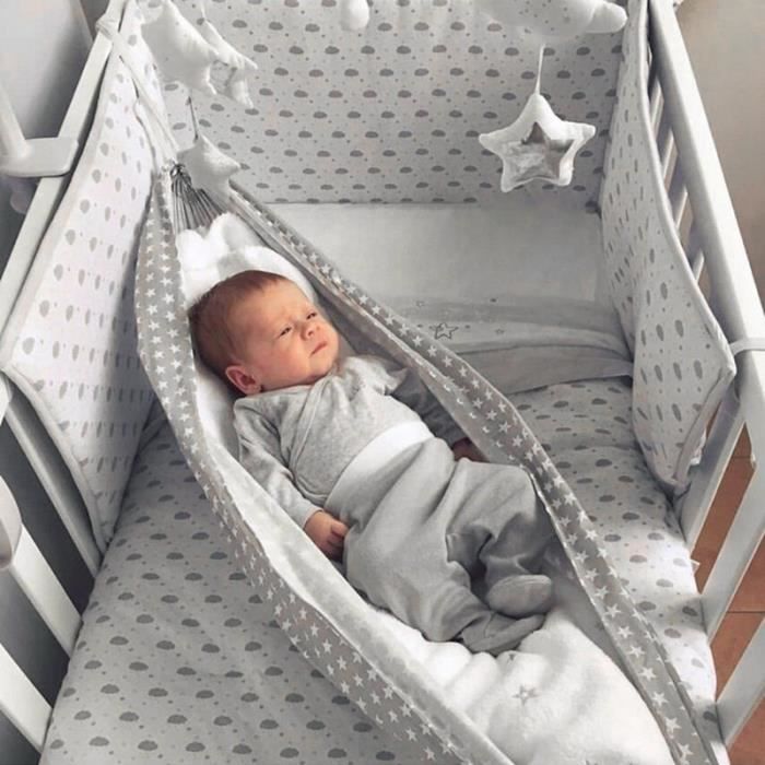Hamac bébé pour berceau Lit bébé Hamac enfant Balançoire pour bébé Lit ...