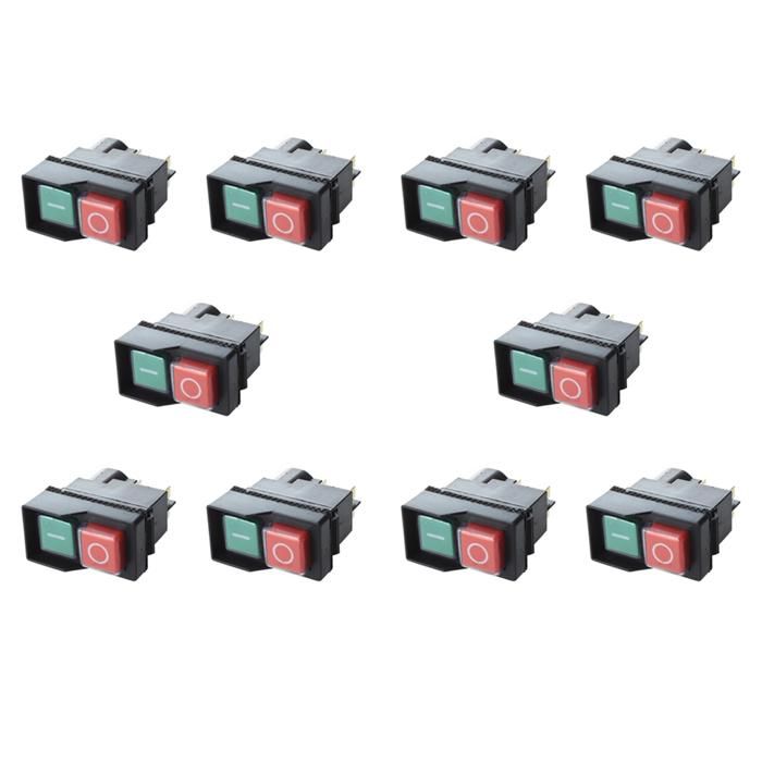 10X CK21 Interrupteur ÉLectromagnÉTique pour BÉTonniÈRe 240V noir ...