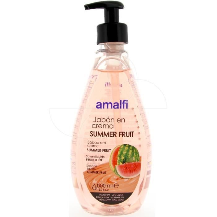 Amalfi - Savon liquide mains Fruits d'été - 500ml - Cdiscount Au quotidien