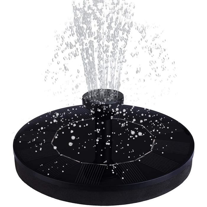 1set Mini Fontaine Solaire Fontaine Fontaine Flottante Eau Fontaine 5V ...