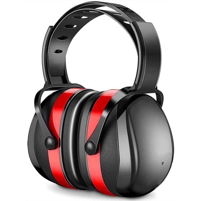 Protège-oreilles anti-bruit SNR 36 dB offrant une protection auditive pour le tir, la ...