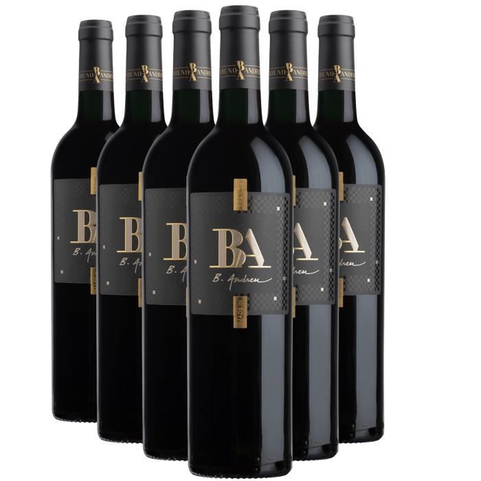 Languedoc Pézenas Rouge 2019 - Lot de 6x75cl - Bruno Andreu - Vin AOC ...