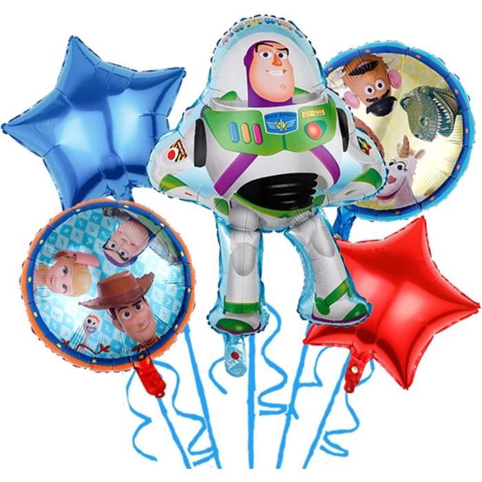 Toy Story Anniversaire Decoration, Buzz Lightyear Ballons Décoration ...