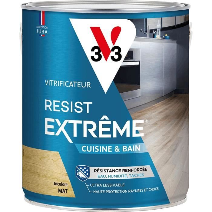 Vitrificateur Parquets Résist Extrême® Cuisine & Bains Incolore Mat 25l ...