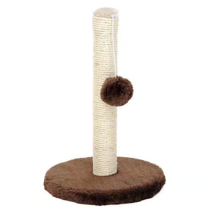 Griffoir,Grattoir à griffes pour chats avec corde en Sisal,tour de saut ...