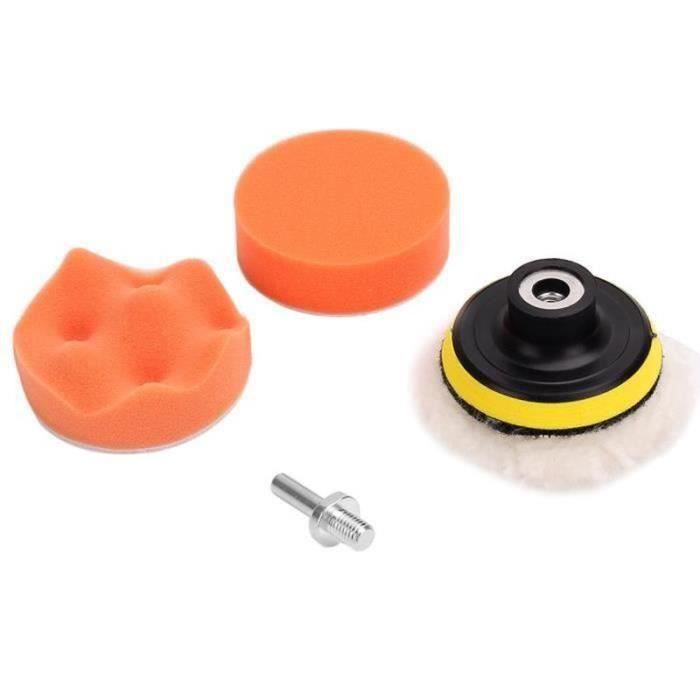 Polisseuse Kit Machine à Polir Polissage Pad pour Voiture + Pâte de ...
