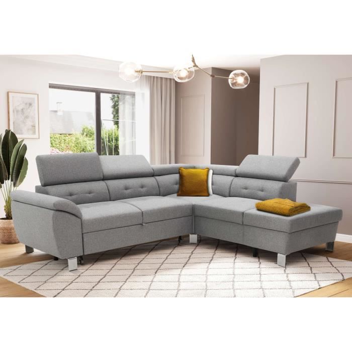 Canape D Angle Convertible Avec Tetiere