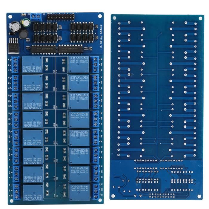 LAN Module PLC 5VCarte Relais Carte d'Interrupteur Commande IO 16 ...