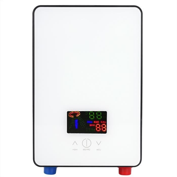 Fdit chauffe-eau sans réservoir Chauffe-eau électrique instantané sans réservoir 220V 6500W pour ...