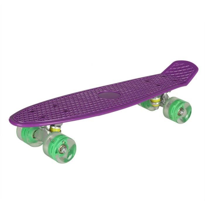 Mini Skateboard plastique violet et vert - Achat / Vente Mini ...