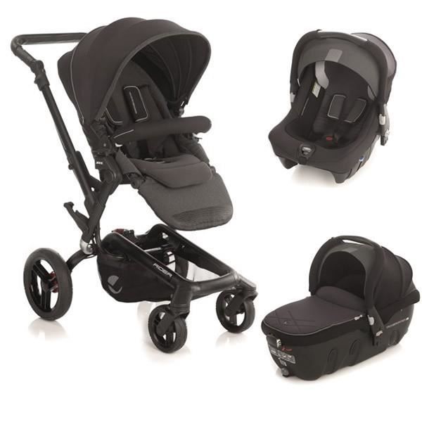 JANE Poussette combinée trio Rider Avec Hamac Réversible + Coque Strata ...