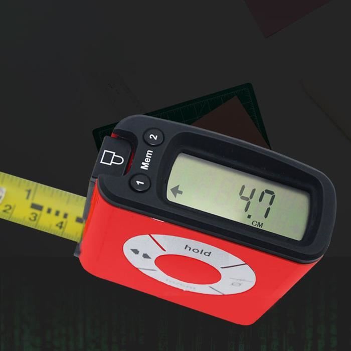 Digital Ruban à Mesurer ,5M Mètre à ruban électronique Numérique,Mètre ...