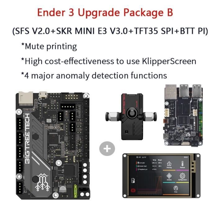 Carte mère 3D - RNCYN - BTT SKR Mini E3 V3.0 - TMC2209 UART - Compatible Ender 3/5 Pro/CR 10 ...