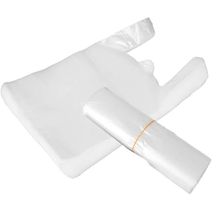 100 Pcs Transparent Sachets En Plastique Sac De Shopping Sacs Avec ...