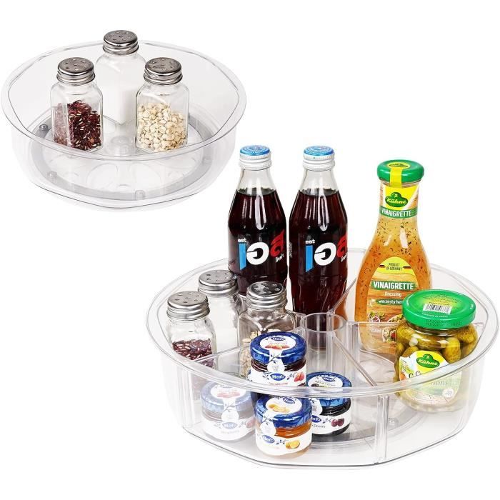 Plateau Rangement Rotatif, Présentoir Epice, Lazy Susan Base Pivoter ...