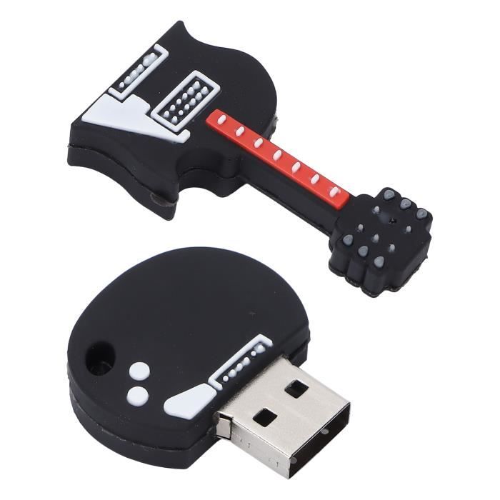 VINGVO Disque Flash USB Guitare basse Mignon lecteur flash USB ...