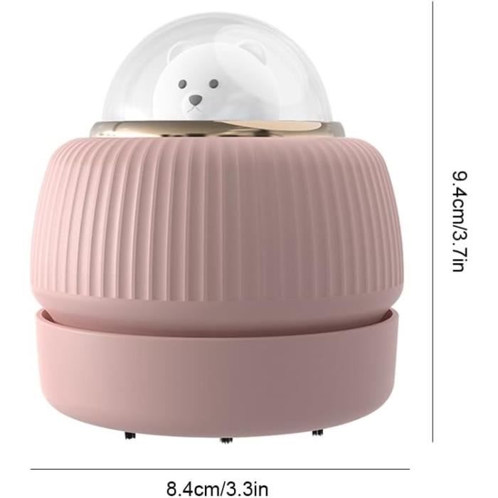 Aspirateur De Bureau Mignon Veilleuse Sans Fil Mini Balayeuse De ...
