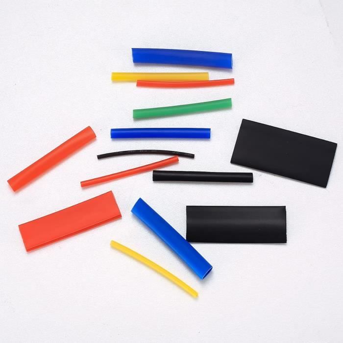 800 Pièces Gaine Thermorétractable, 2:1 Tube Thermorétractable À Double ...