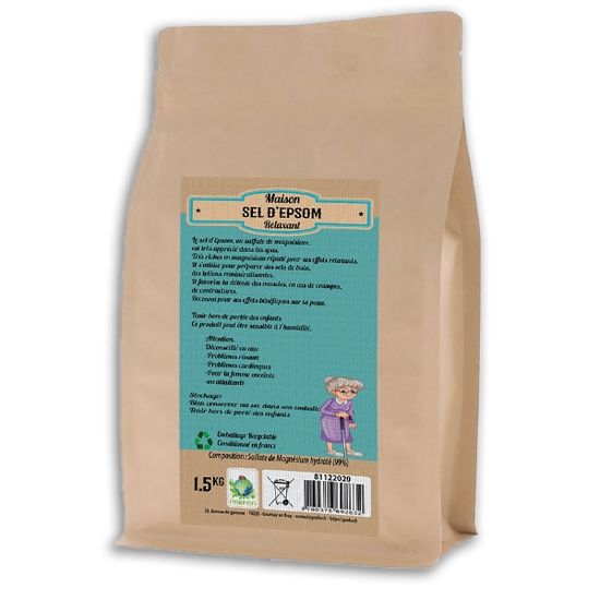 Sel d'epsom Doypack 1.3L 1.5kg - Cdiscount Santé - Mieux vivre