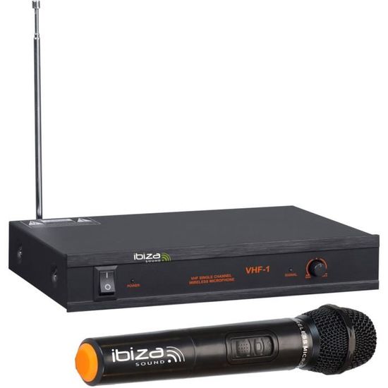 Ibiza Sound VHF1B - Système De Micro VHF A 1 CANAL 203.5MHz - Cdiscount ...