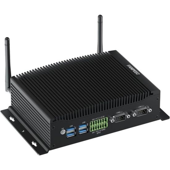 Mini Pc Industriel Sans Ventilateur Windows 11 Pro, Micro Ordinateur ...