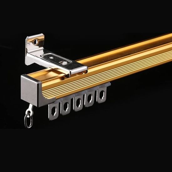 Tringle À Rideaux Extensible En Acier Inoxydable - Barre Rideau Avec ...