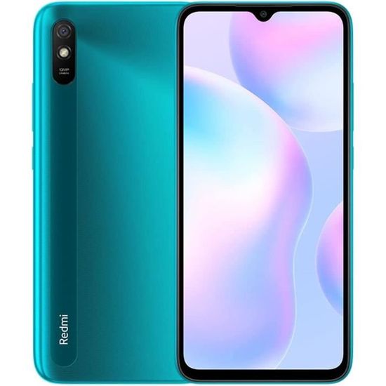 Xiaomi Redmi 9A Aurora Green 2GB RAM 32GB ROM 36552 - Cdiscount Téléphonie