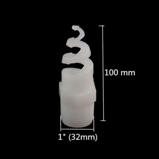 WE14852-Tête de pulvérisation en plastique à filetage mâle. 6 pièces 1 ...