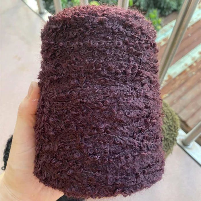 Fils En Peluche Doux Pour Tricoter Fil De Laine Acrylique Pour Crochet ...