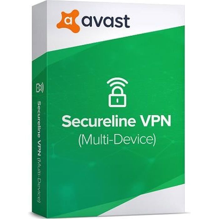 VPN - Avast - SecureLine 2024 - 1 An - 10 Appareils - Téléchargement à télécharger - Cdiscount