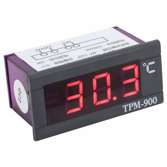 YSFMODE-Mini Lcd Digital Temperature Panel Meter Thermomètre Indicateur ...