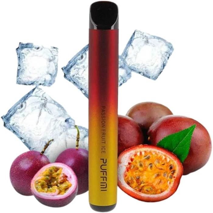 Puff - Fruit de la Passion ice - 500 puffs - Sans Tabac - Sans Nicotine ...